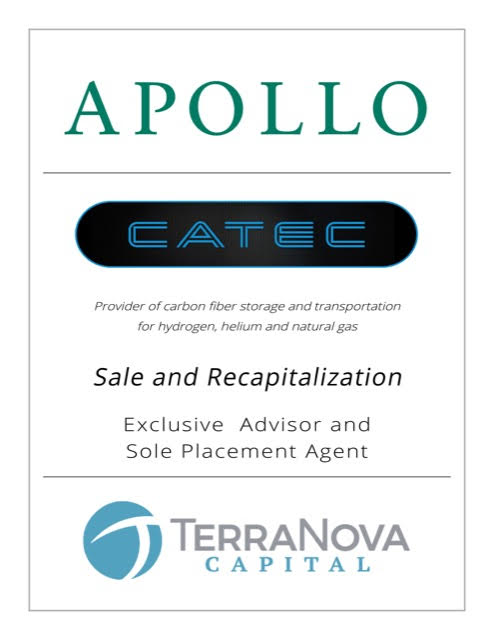 TerraNova Capital Equities Served as Exclusive Advisor and Sole ...